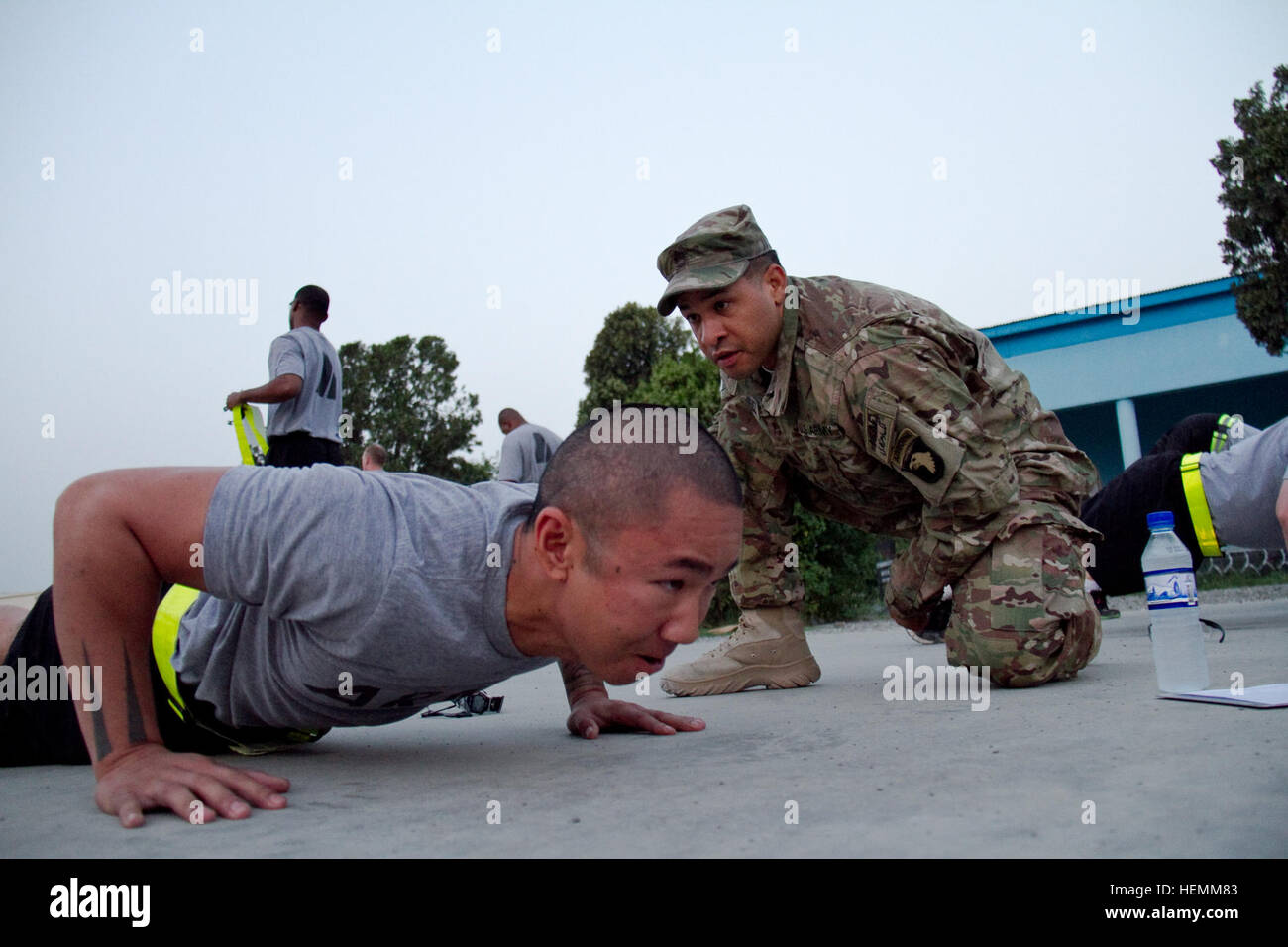 U.S. Army Sgt. 1st Class Jessie H. Sanchez, with the 4th Brigade Combat ...