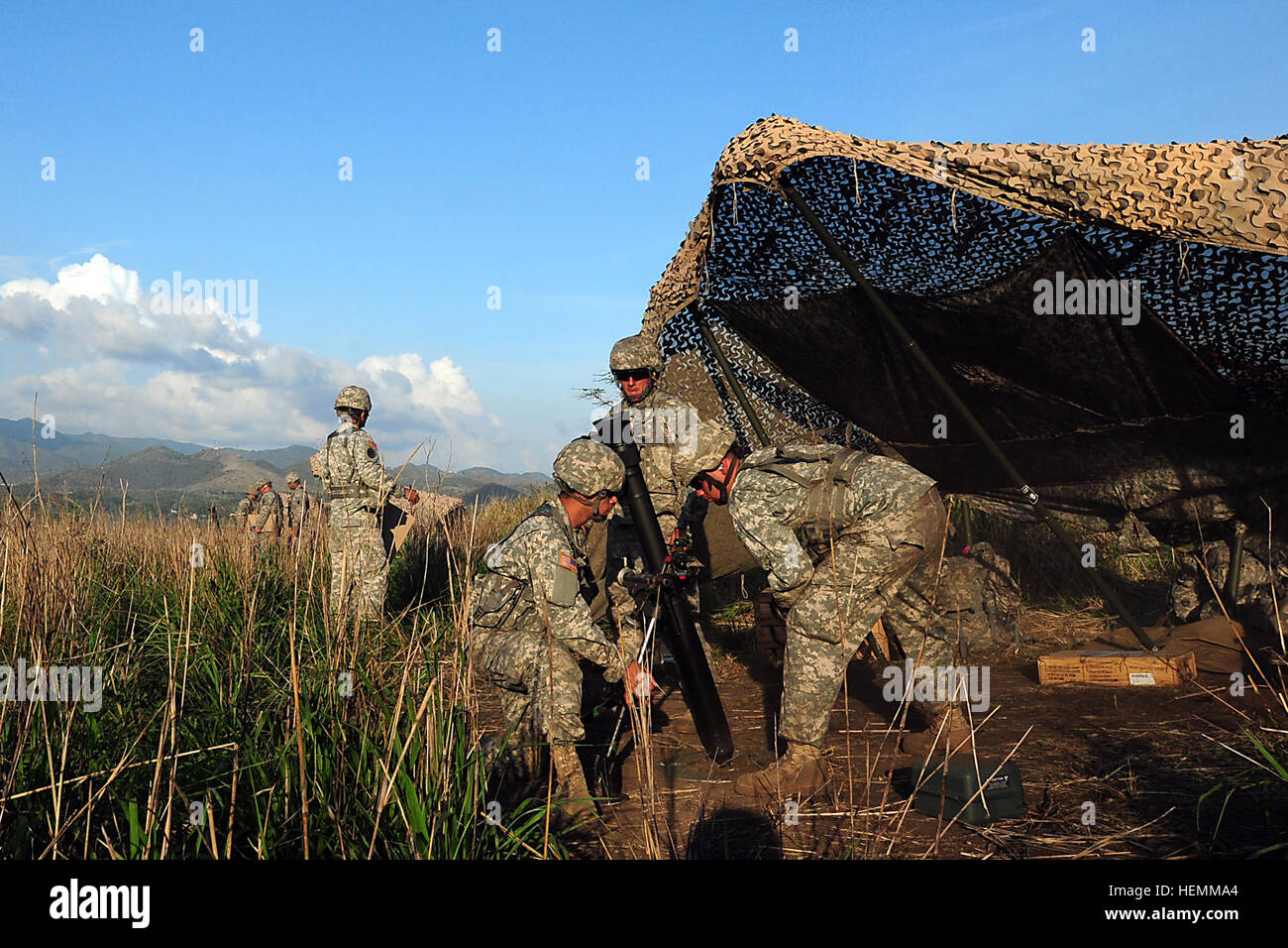 Camp Santiago Joint Maneuver Training Center High Resolution Stock ...