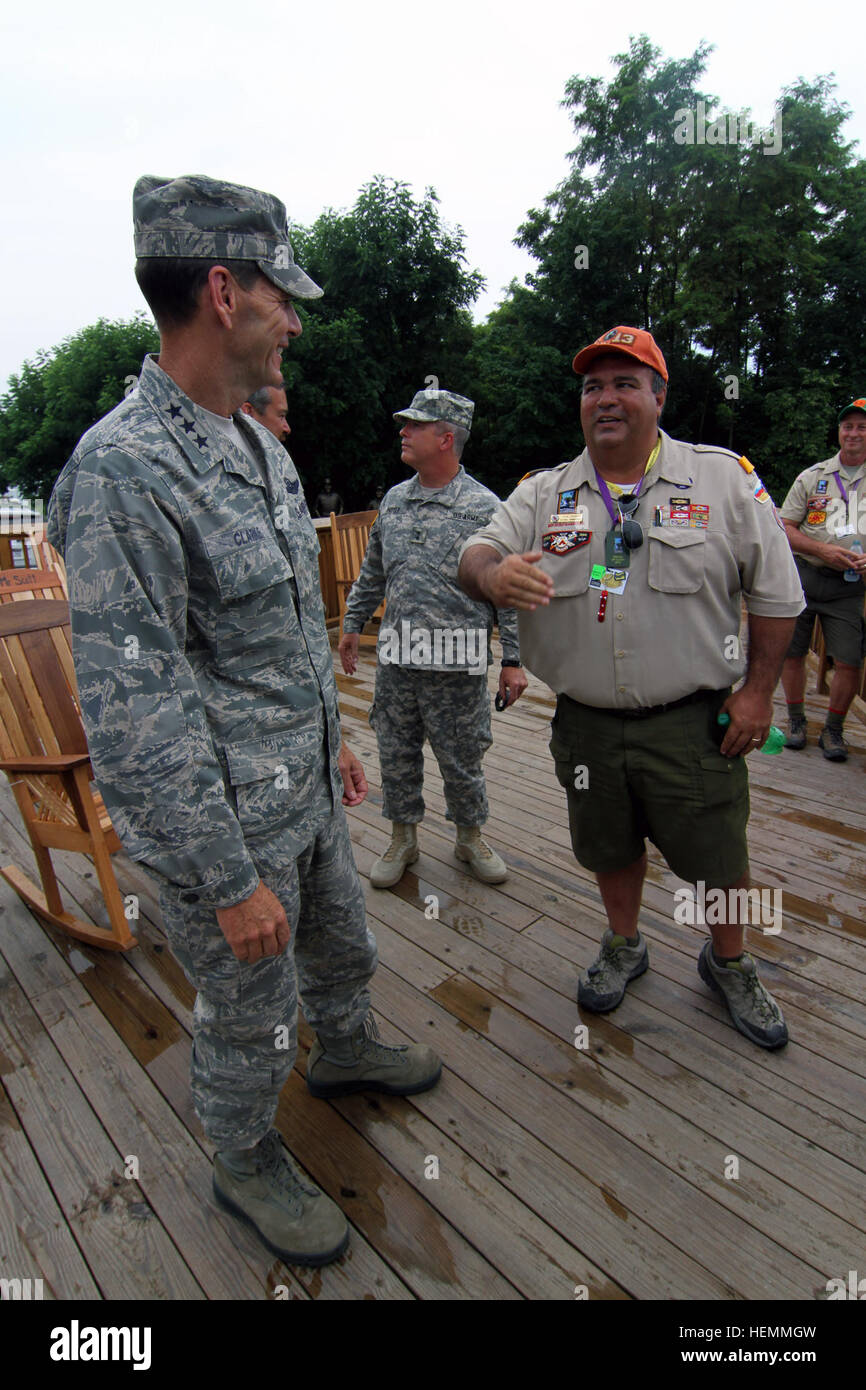 U.S. Air Force Lt. Gen. Stanley Clarke III, the Air National Guard ...