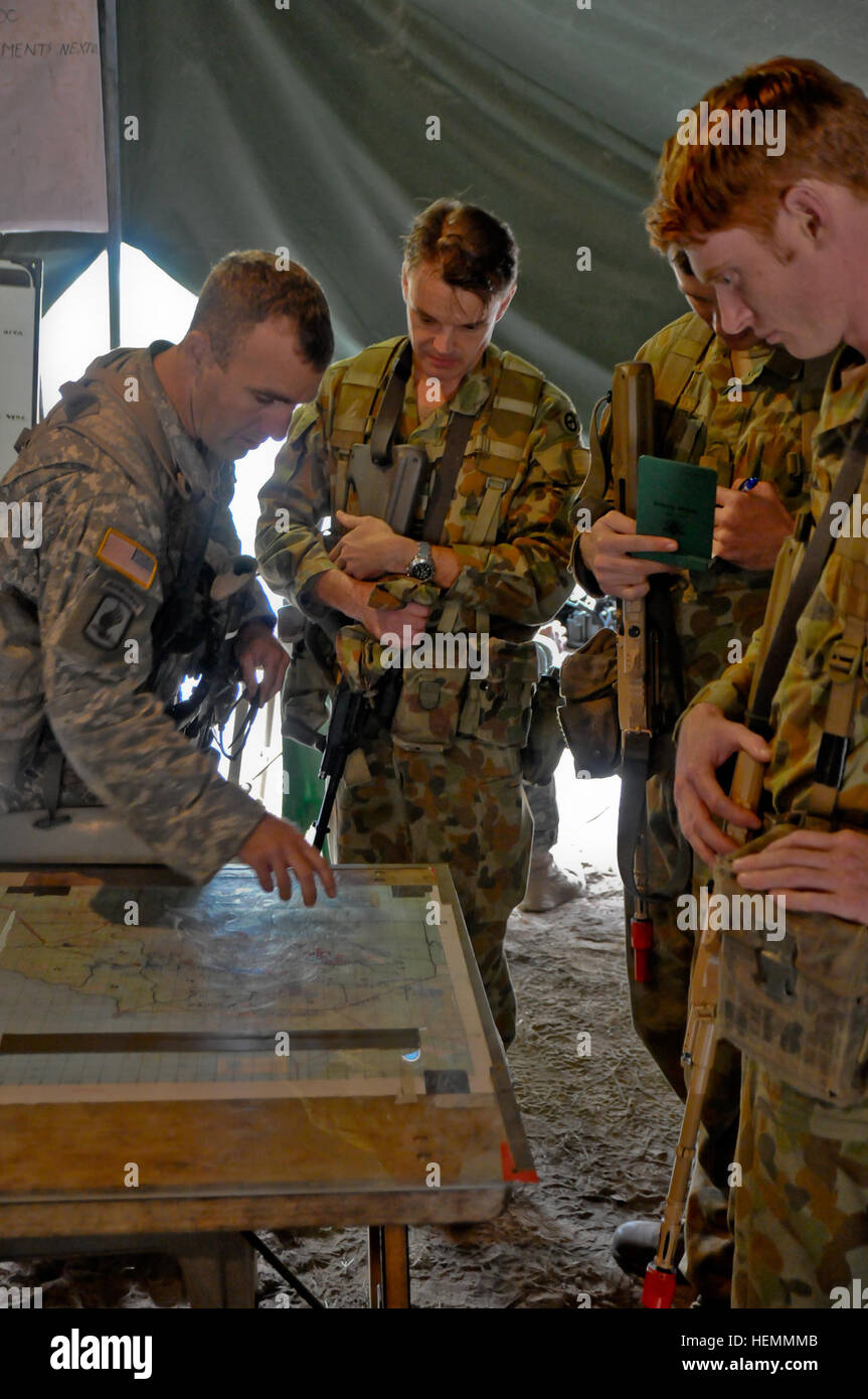 U.S. Army Maj. Jason Wayne, an executive officer for the 1st Battalion ...