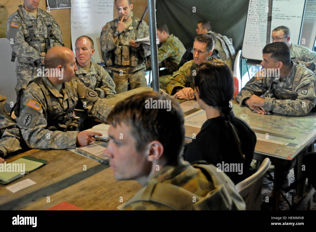 Commanding general of combined forces command afghanistan hi-res stock ...