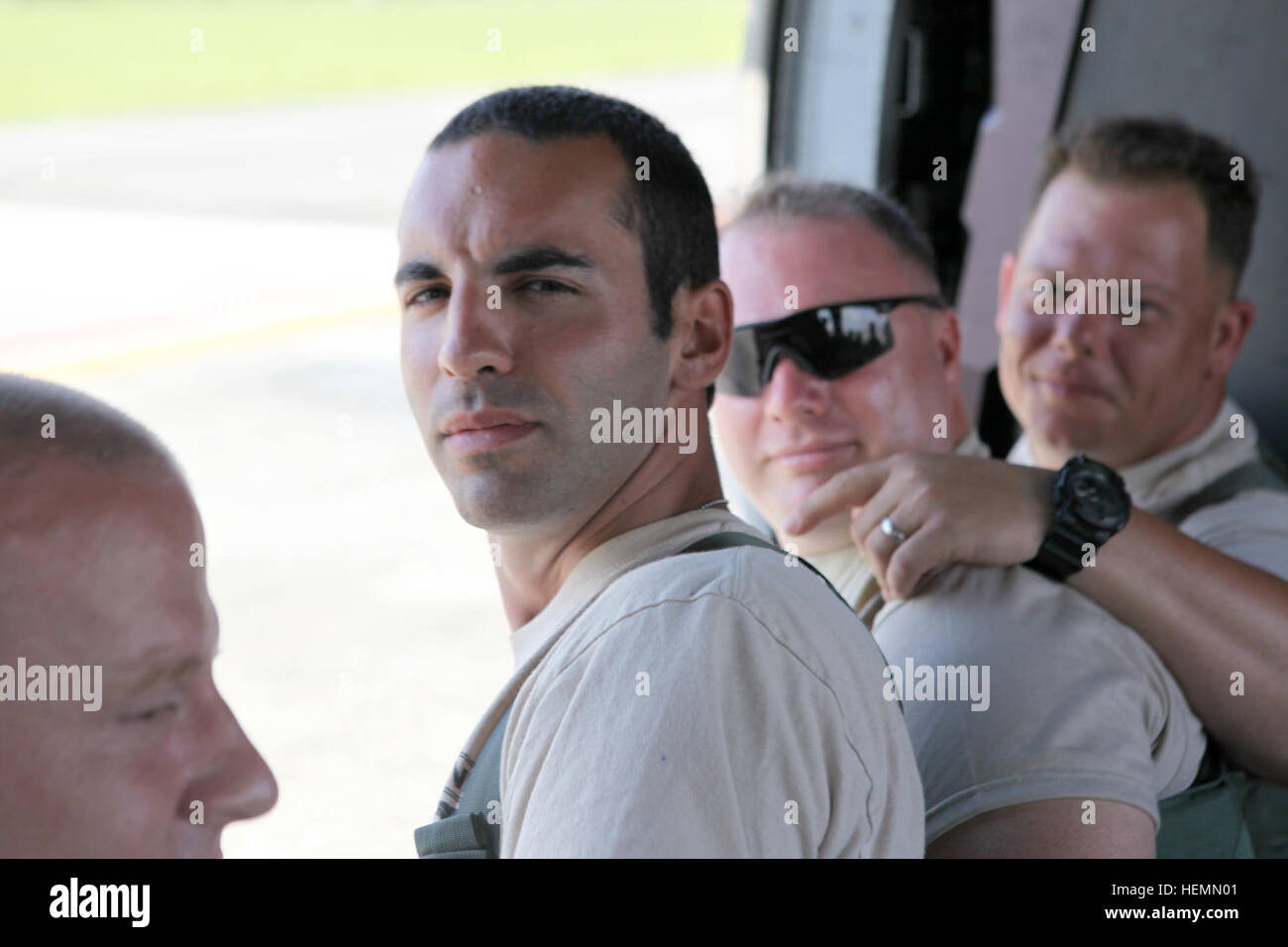 U.S. Army soldiers, assigned to the 982nd Combat Camera Company ...