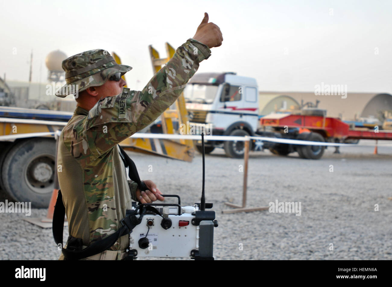 U.S. Army Sgt. Ernest Haefner with Alpha Troop, Regimental Support ...