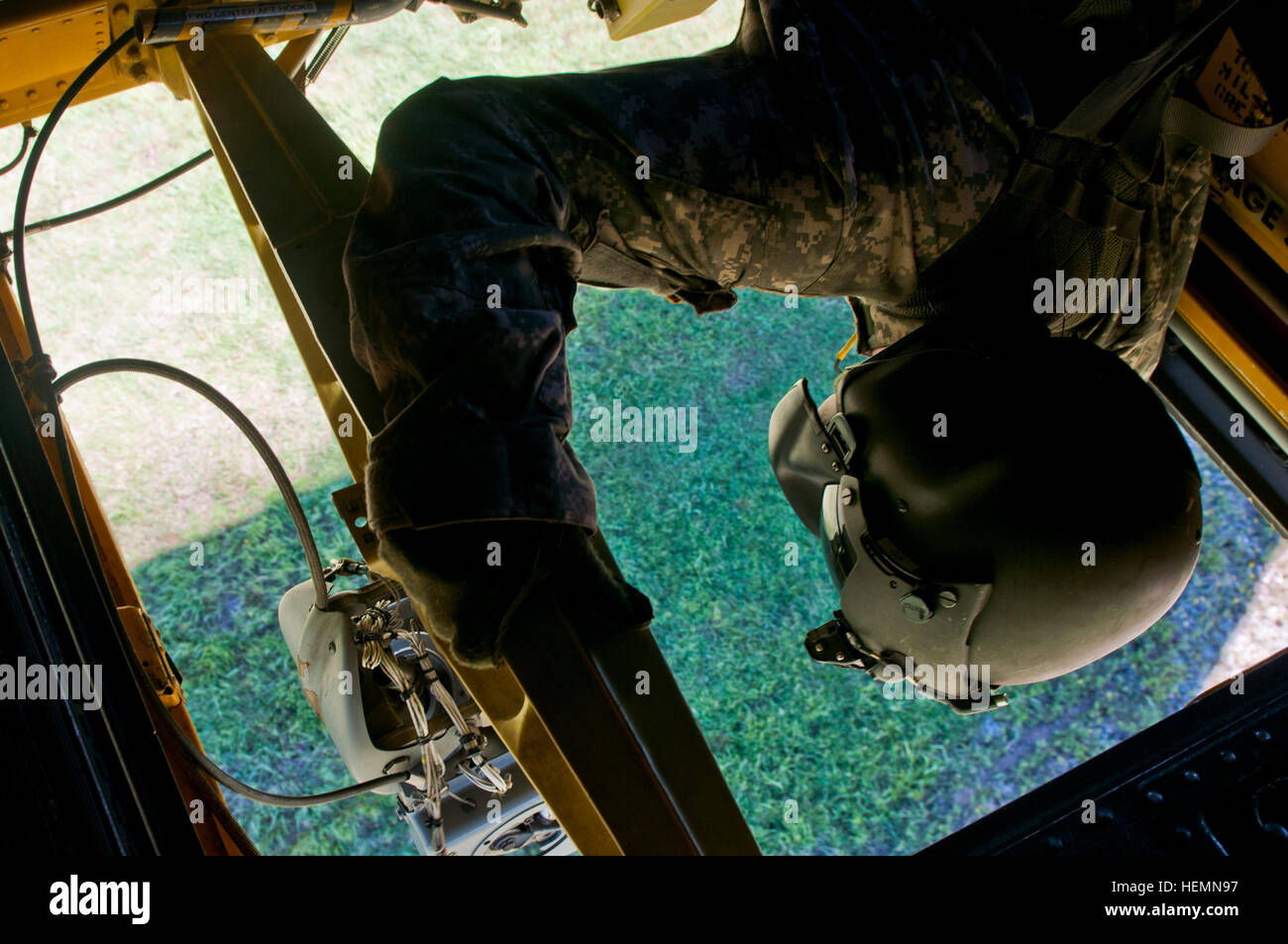 Staff Sgt. Job Smith, a CH-47 Chinook engineer stationed at Joint Base ...