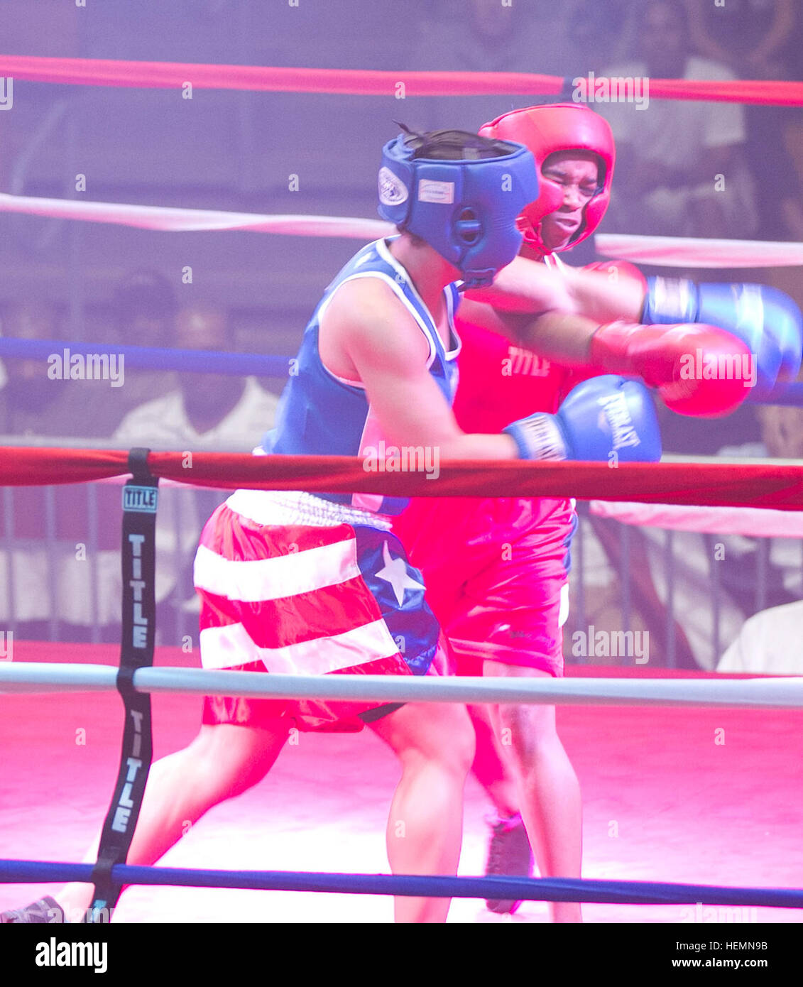 Sgt. Renee Latham, wearing red, of the 175th Ordnance Company battled ...