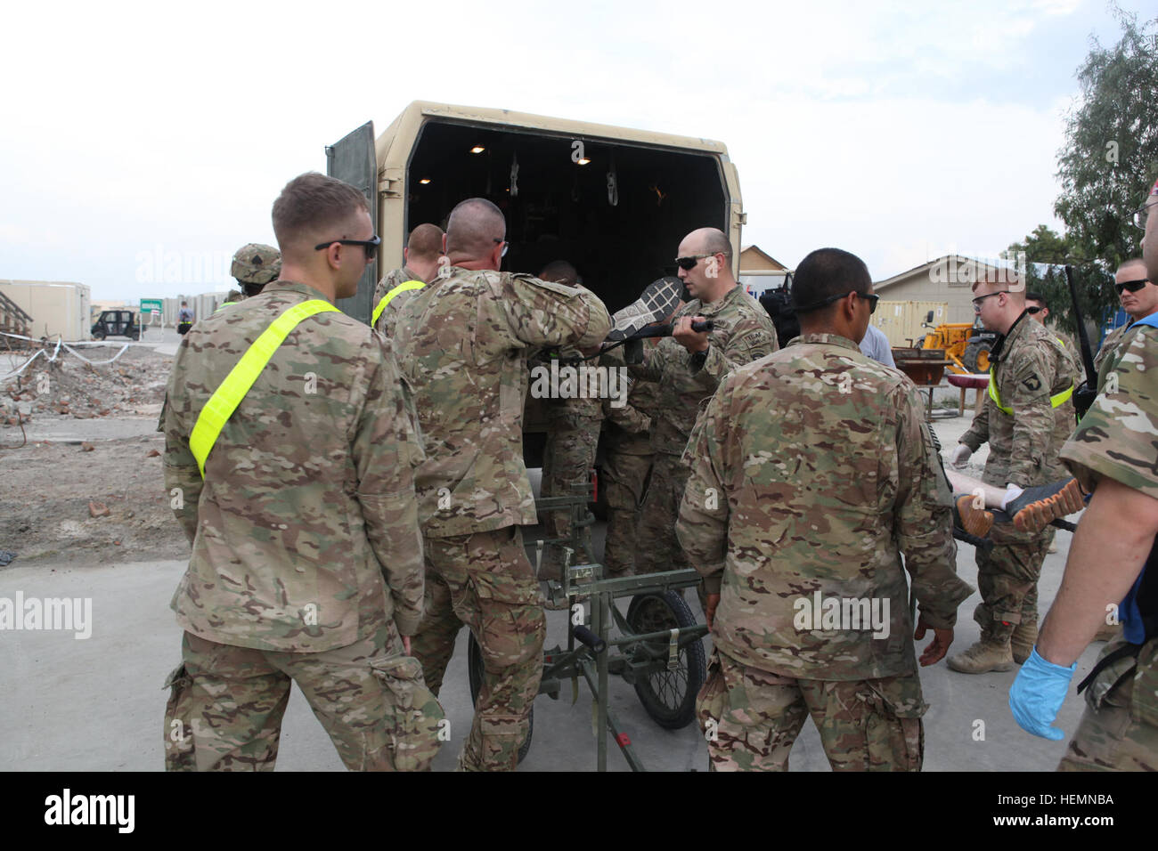 U.S. Soldiers of Task Force Tiger Shark, 1st Squadron, 10th Aviation ...
