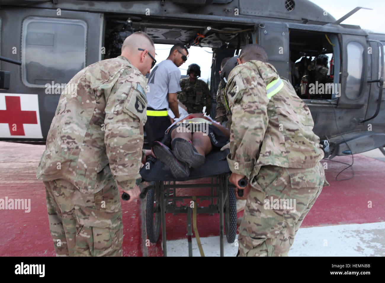 U.S. Soldiers of Task Force Tiger Shark, 1st Squadron, 10th Aviation ...