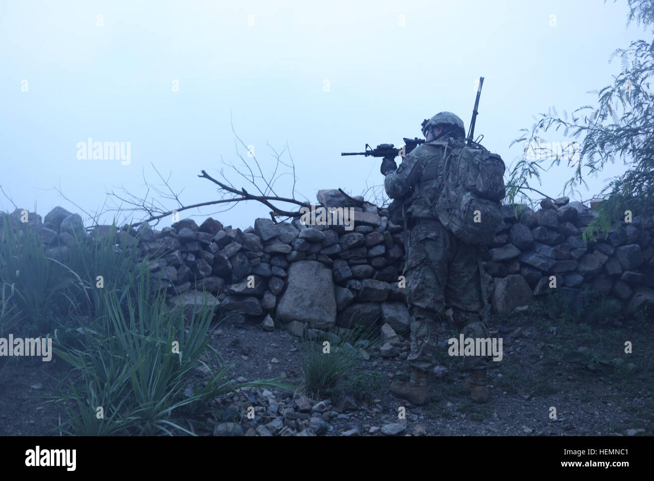 U.S. Army Sgt. Ivan Anguiano from 3rd Platoon, Company W., 2nd ...