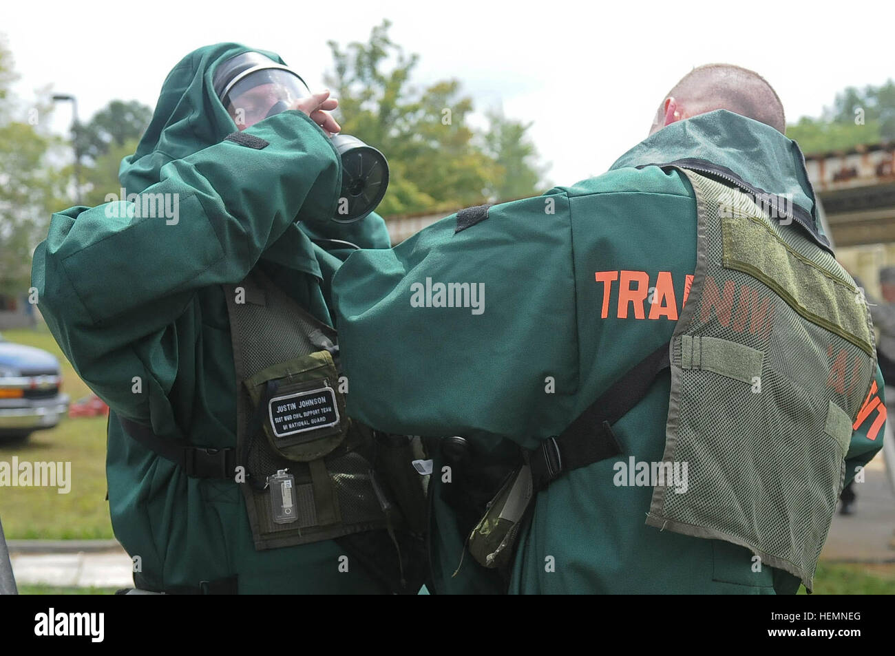 U.S. Soldiers with the 51st Civil Support Team, Joint Force ...