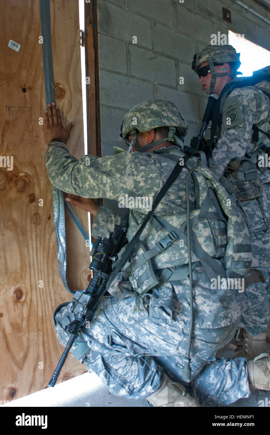 A Paratrooper from the 1st Battalion, 325th Airborne Infantry Regiment ...