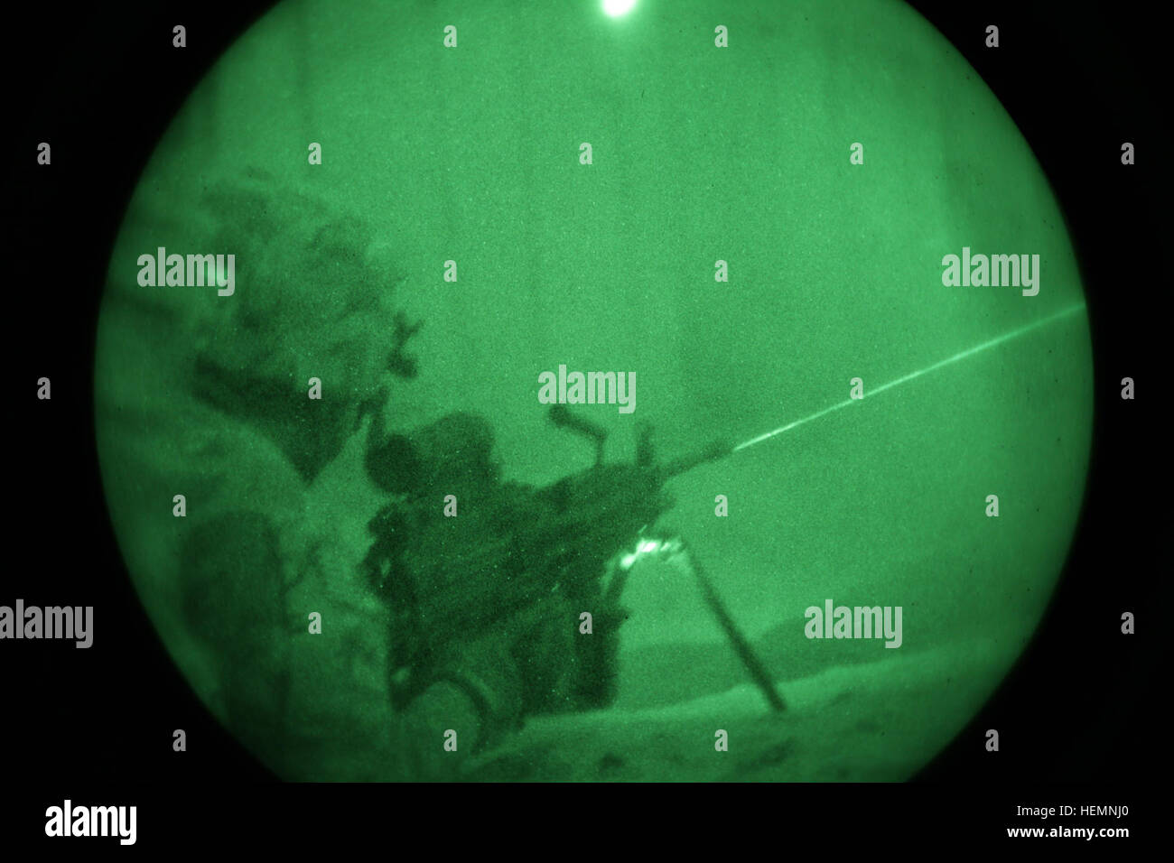 An U.S. soldier with Delta Company, 1st Battalion, 5th Cavalry Regiment ...