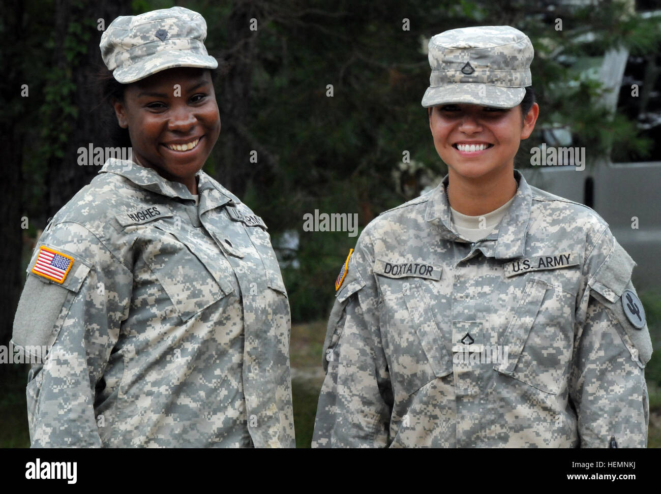 Spc. Parisia M. Hughes, human resources specialist from the 444th Human ...