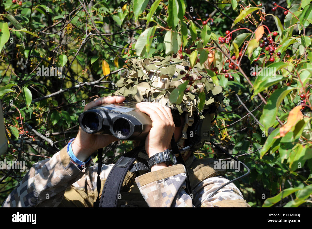 A Latvian soldier participates in Operation Northern Strike. The second ...