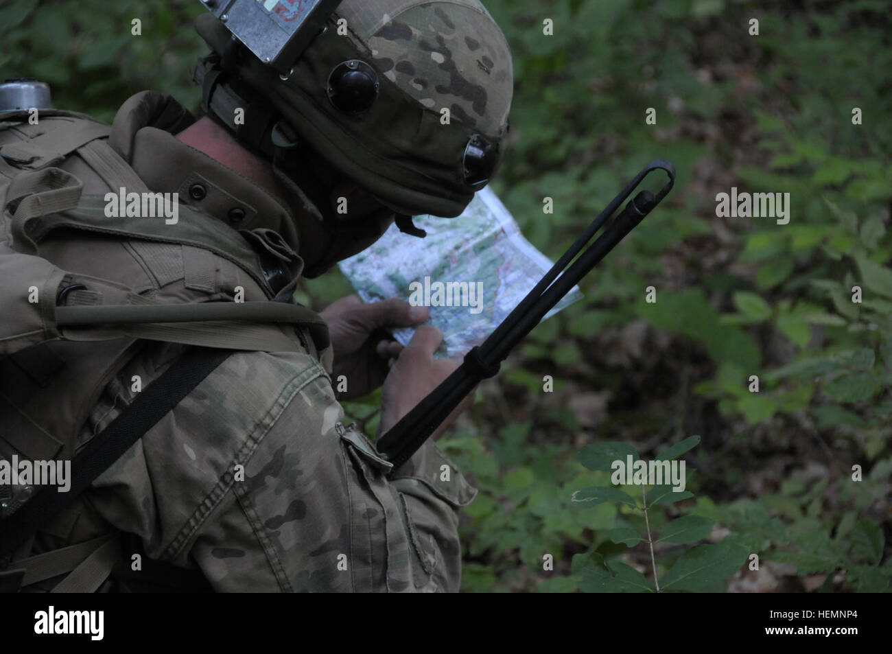 A Georgian army soldier of Delta Company, Batumi Georgian Light ...