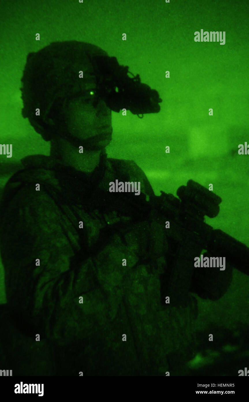 U.S. Army Sgt. Ryan Augustine from Summerville, S.C., assigned to 561st ...