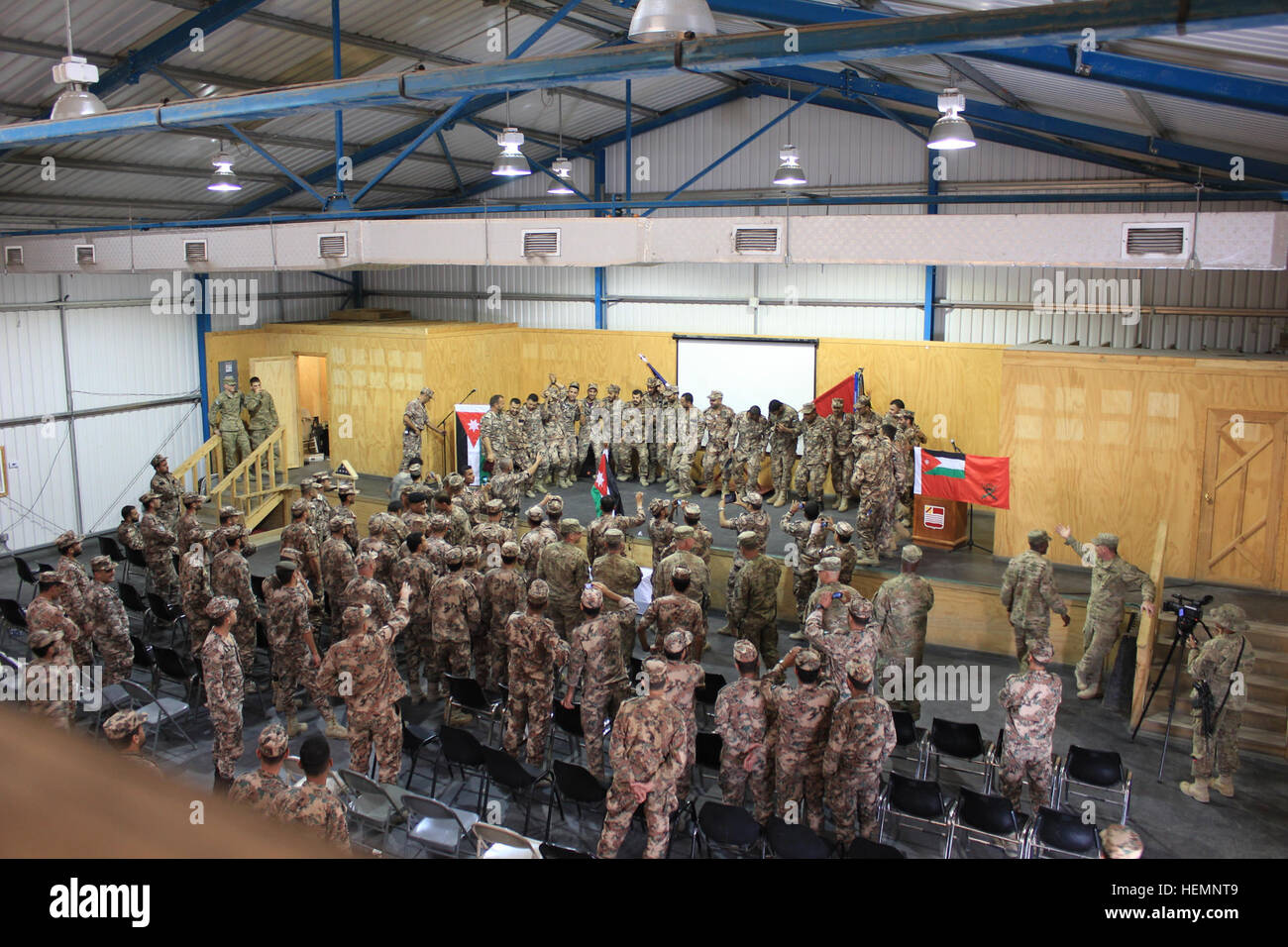 SECFOR 240 B Sharana 2, Jordanian Armed Forces assigned for Forward ...