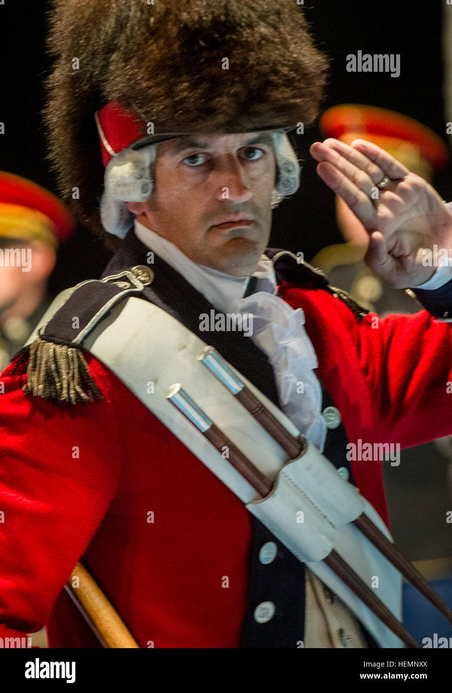 The United States Army Old Guard Fife and Drum Corps' Senior Drum Major ...