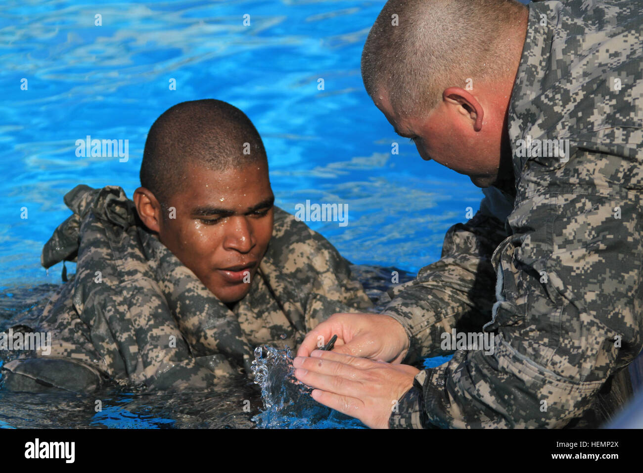 U.S. Soldiers with the 67th Forward Support Company, 2nd Battalion ...