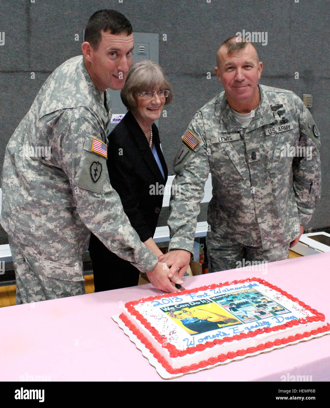 Col. Brian Reed and Command Sgt. Maj. Ray Lewis, command team of the ...
