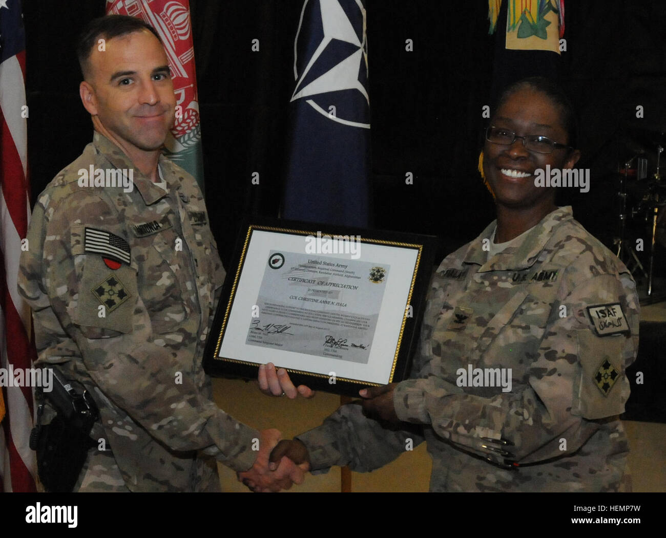 Col. Bruce P. Antonia, chief of staff, Regional Command - South ...