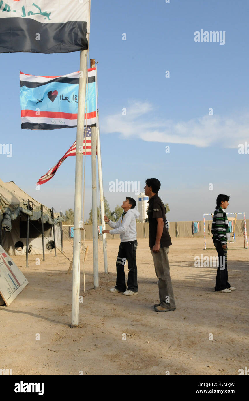 Iraqi boy scouts and girl guides hi-res stock photography and images ...