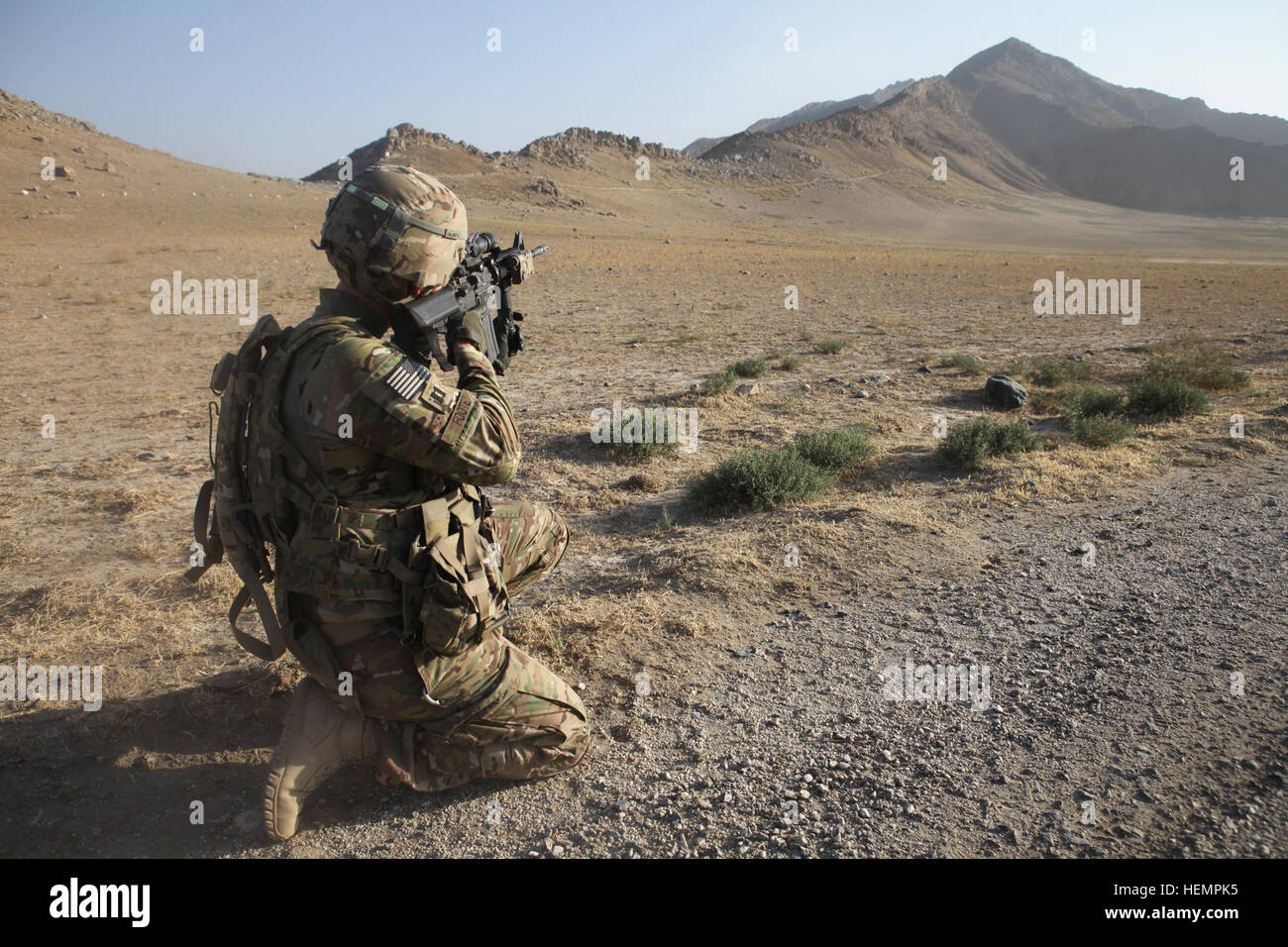U.S. Army Capt. Richard Foote with Battery B, 3rd Battalion, 82nd Field ...