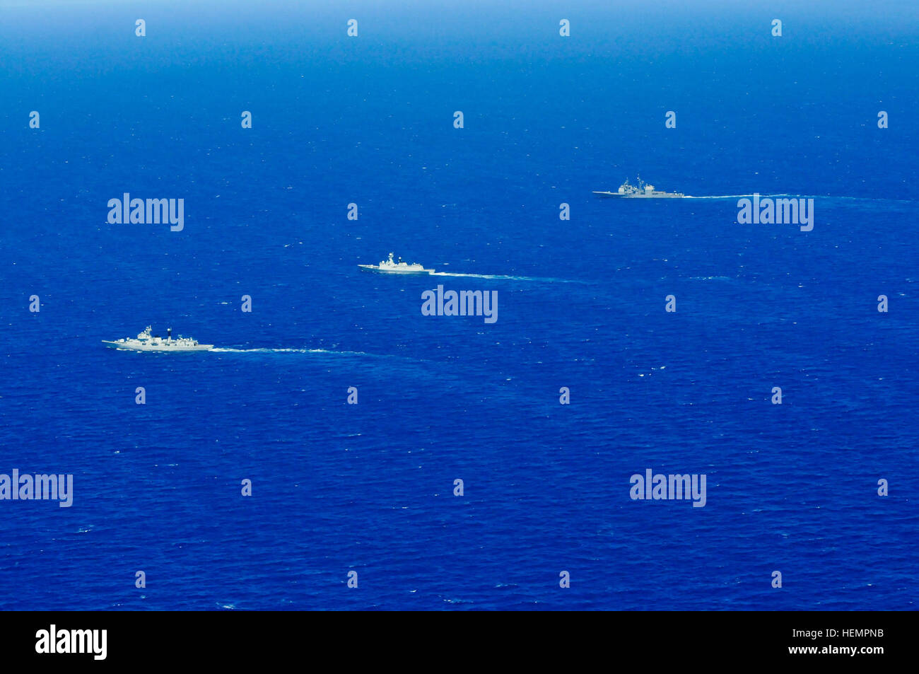 The Chinese People's Liberation Army/Navy Luhu-class destroyer Qingdao ...