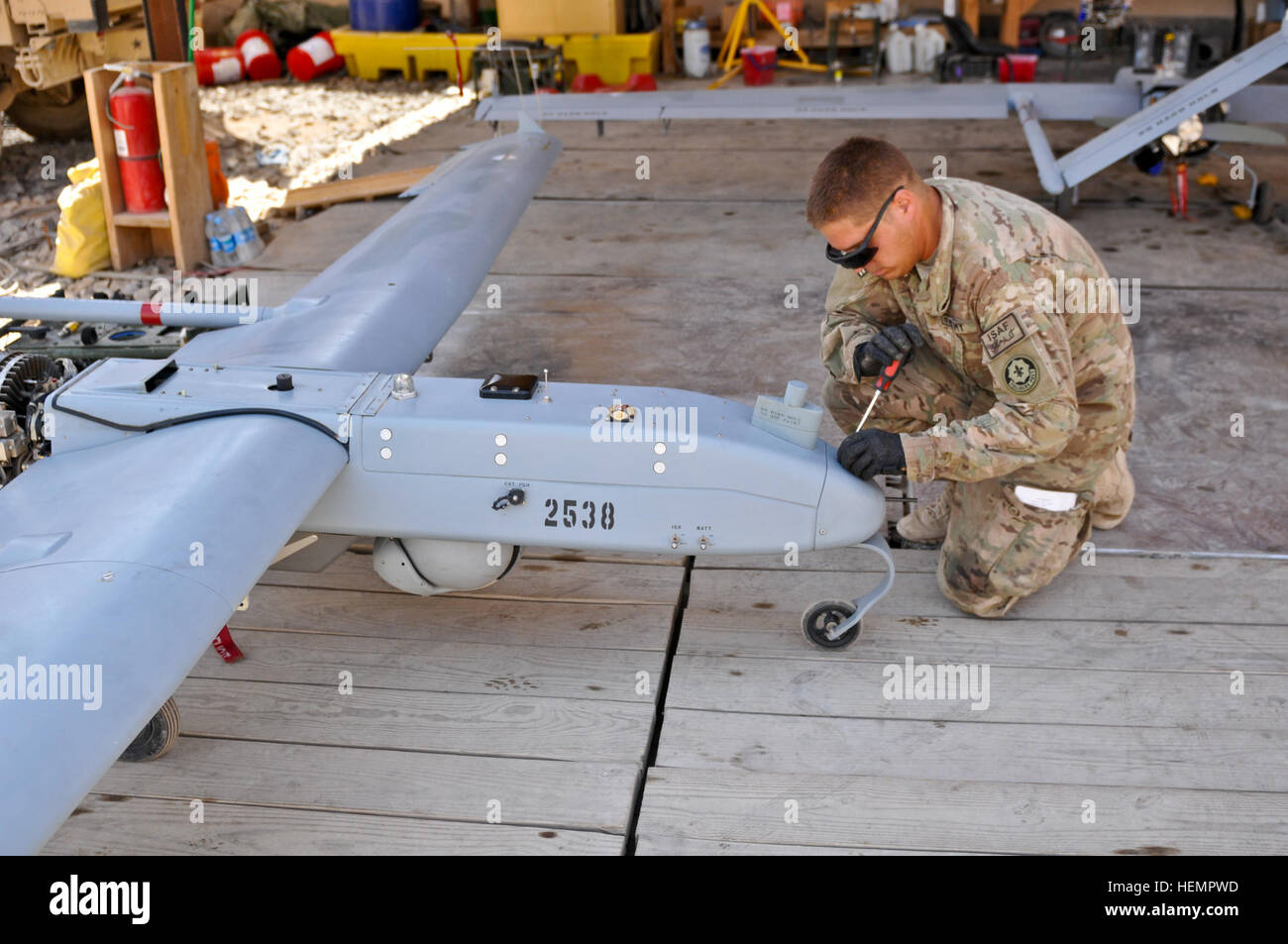U.S. Army Spc. Anthony Sayeg, with Headquarters and Headquarters Troop ...