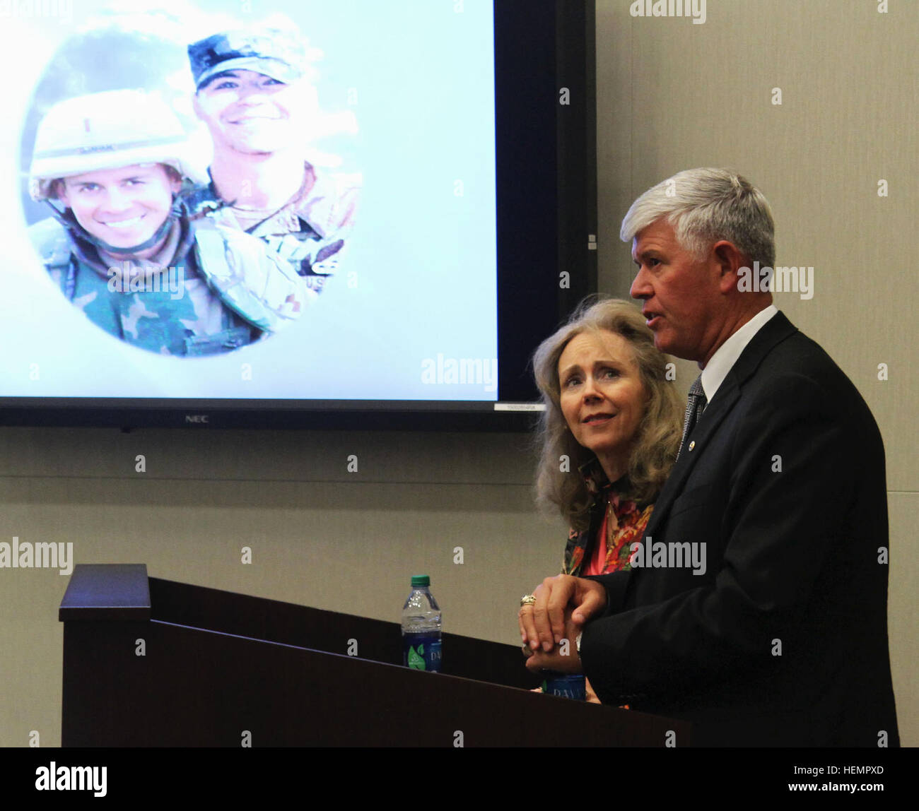 Retired Army Maj. Gen. Mark Graham and his wife, Carol, both mental ...