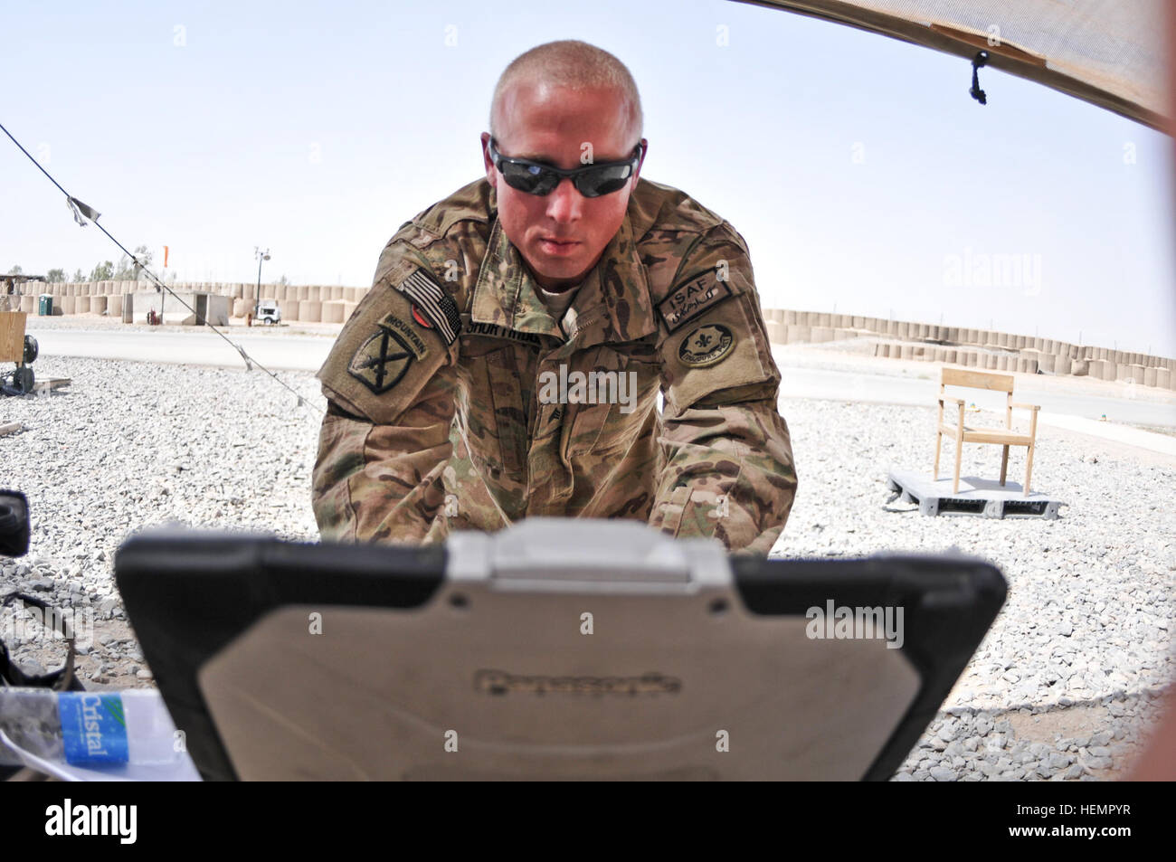 U.S. Army Sgt. Raymond Shortridge with Headquarters and Headquarters ...