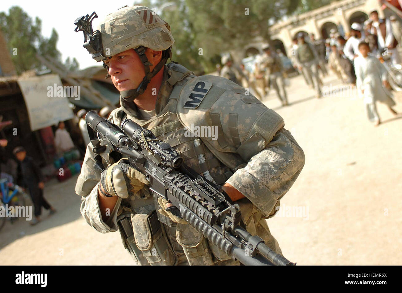 070930-A-2013C-070 Army Spc. Mike Rutledge, a driver from 3rd Platoon ...