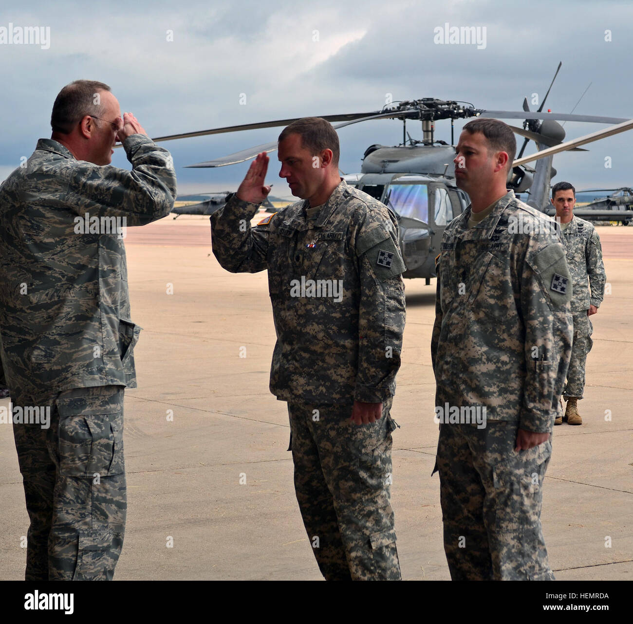 Col. Daniel Miller, Title 10 deputy to Dual Status commander, Joint ...