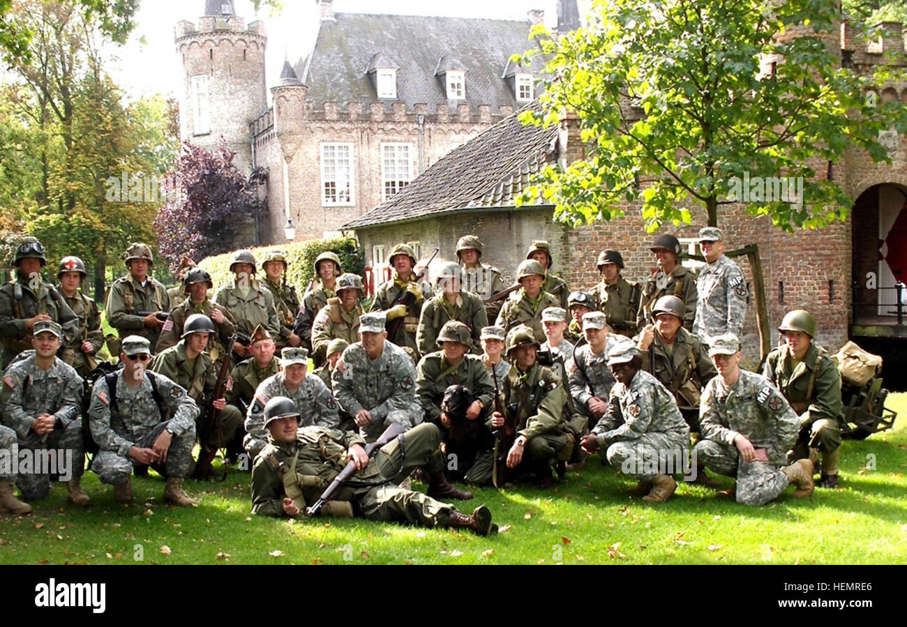 In the shadow of a castle where the U.S. 101st Airborne Division ...