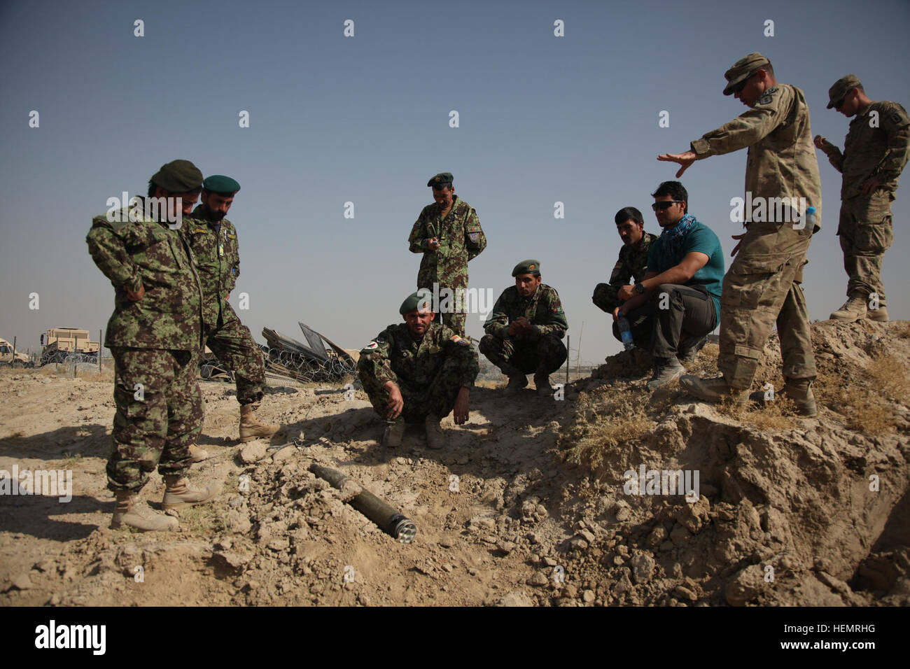 U.S. Army Sgt. 1st Class Ryan Jaminet an explosive ordnance device ...