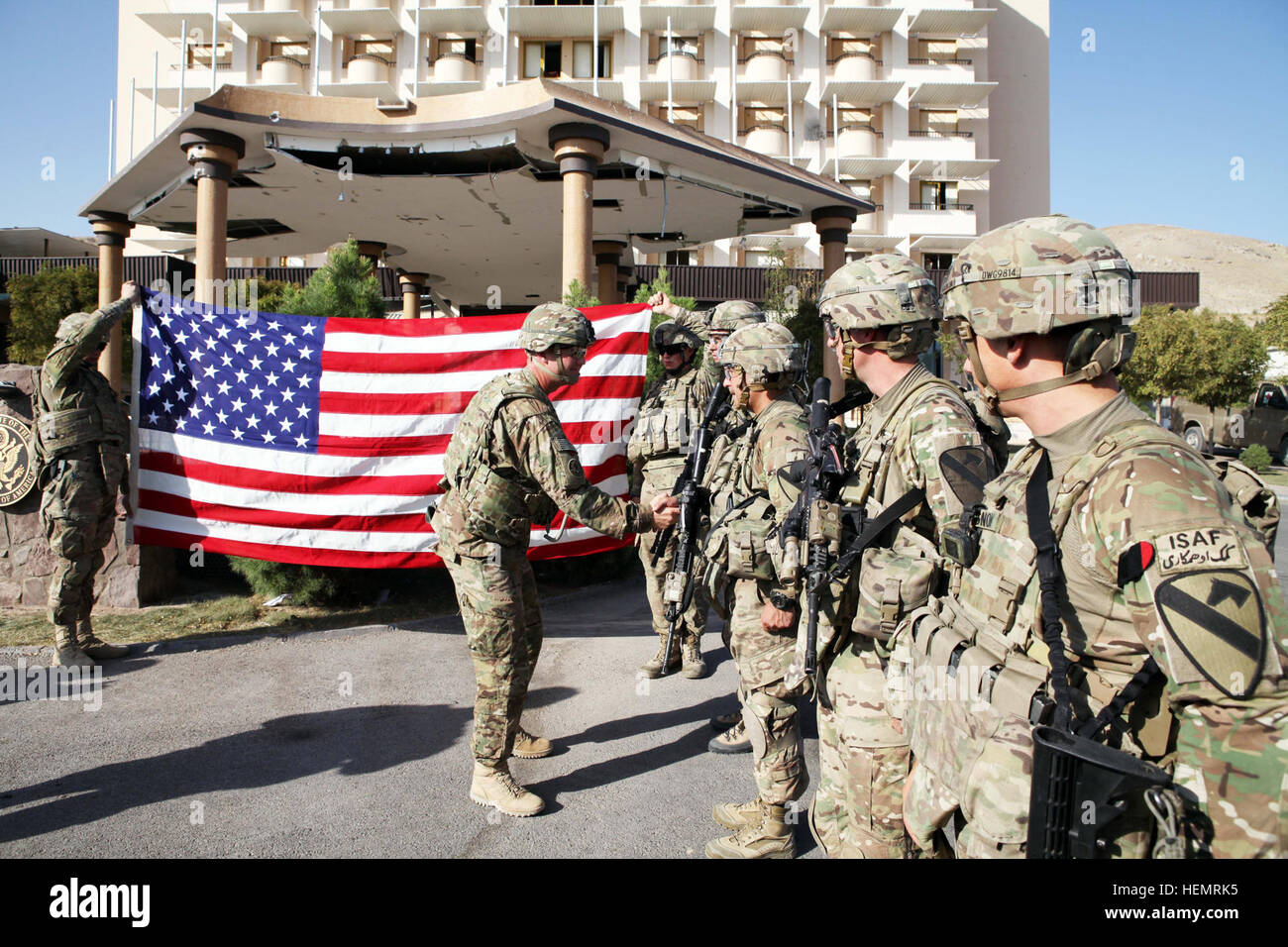 U.S. Army Brig. Gen. James Blackburn, the deputy commander of the U.S ...