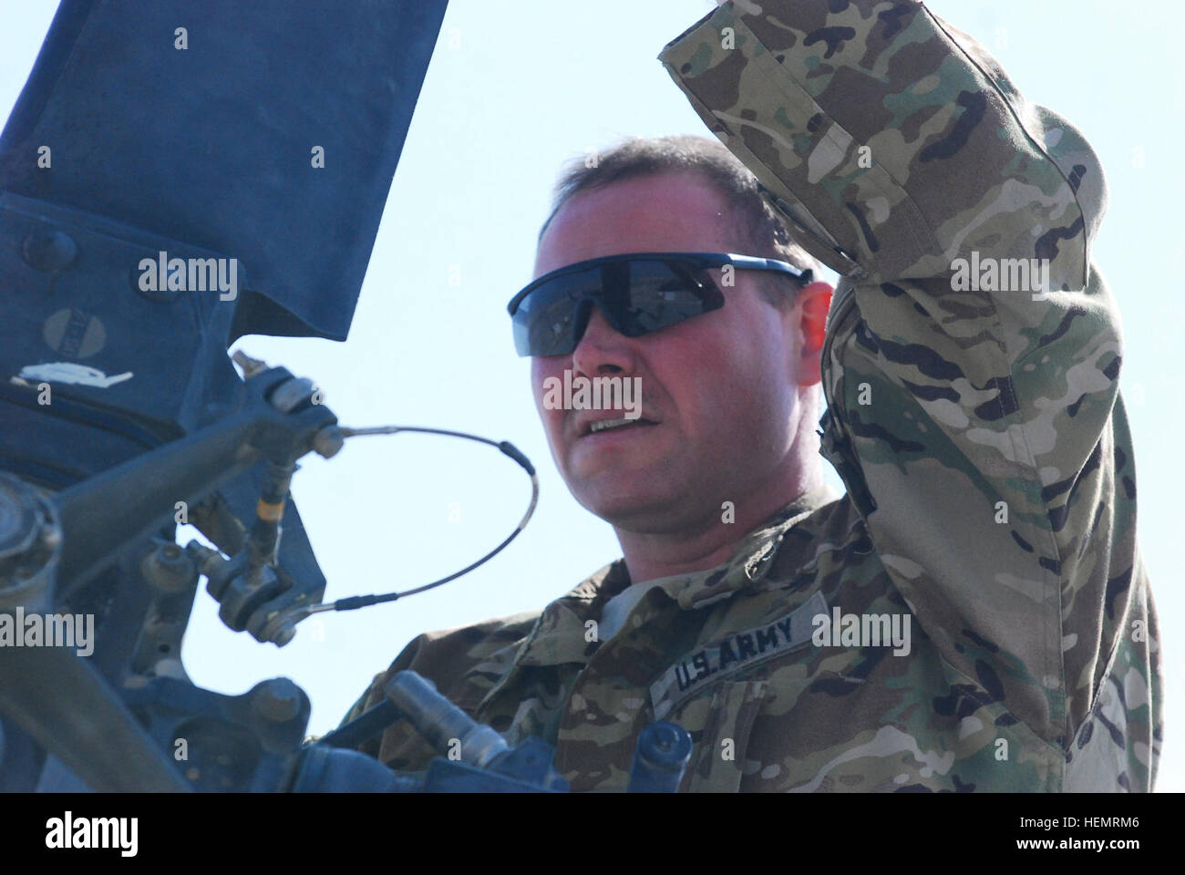 Chief Warrant Officer 2 Mike Black, a UH-60M Black Hawk helicopter ...