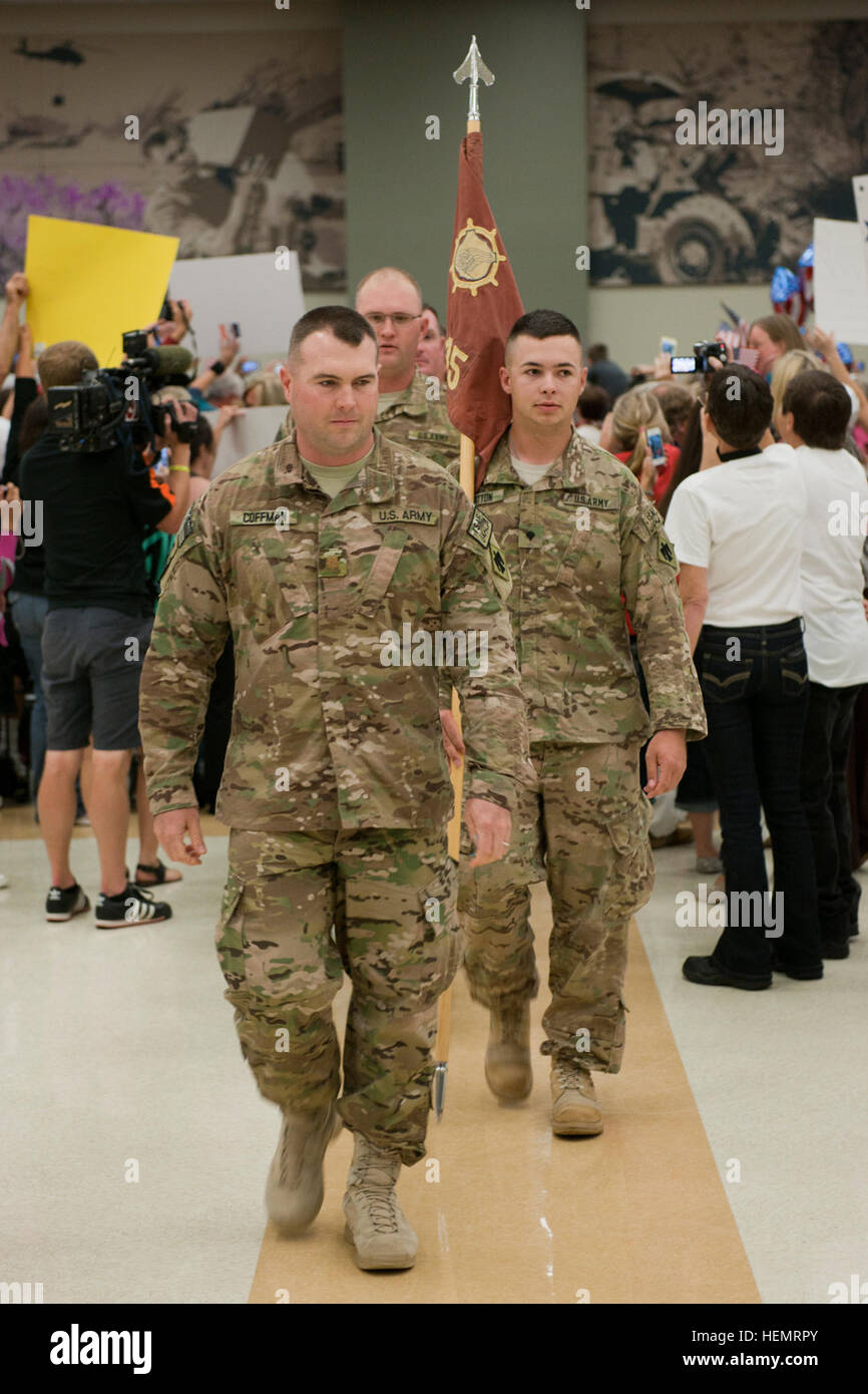 Members of the 1245th Transportation Company, 345th Corps Service ...