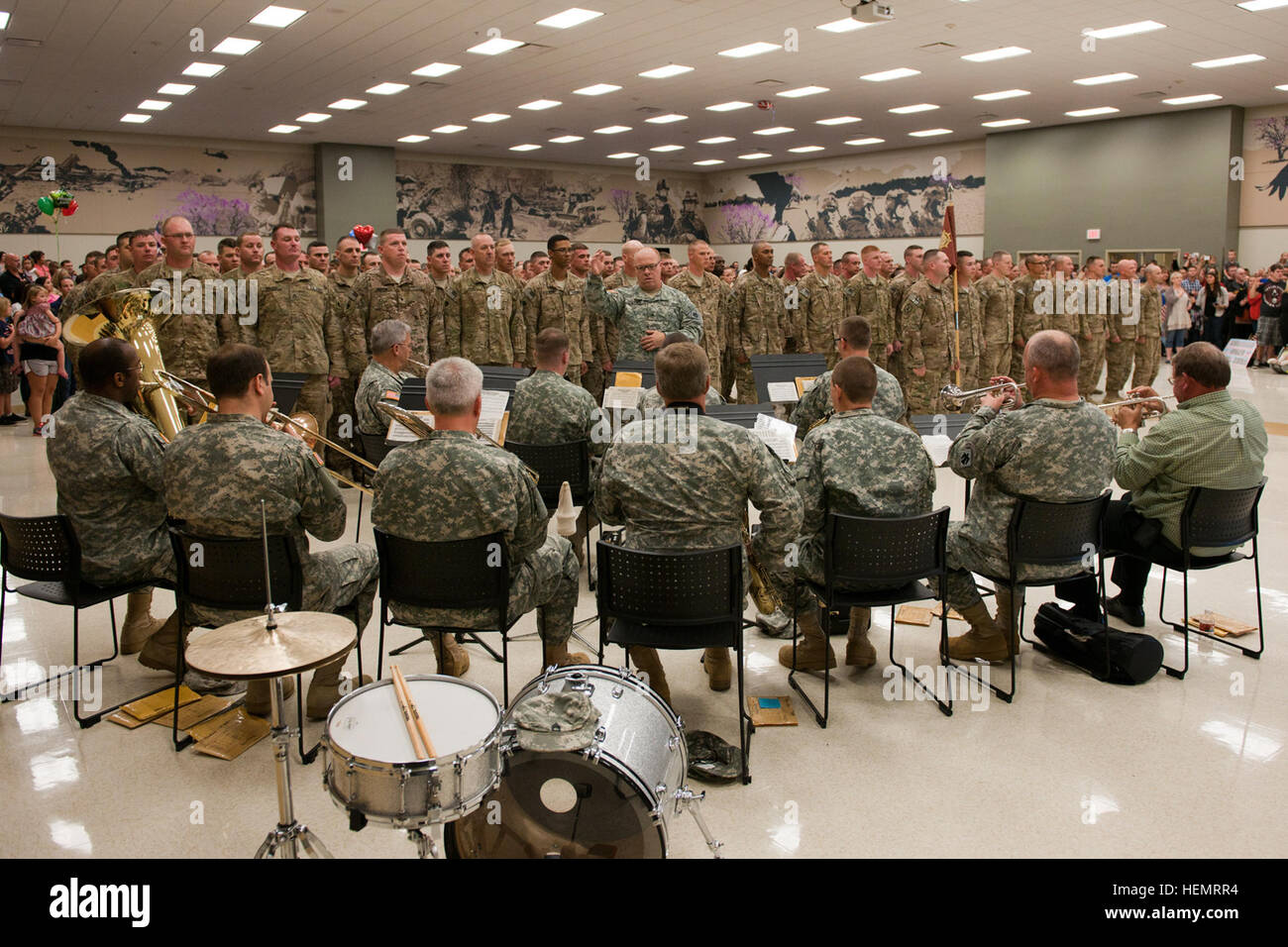 Members of the 1245th Transportation Company, 345th Corps Service ...