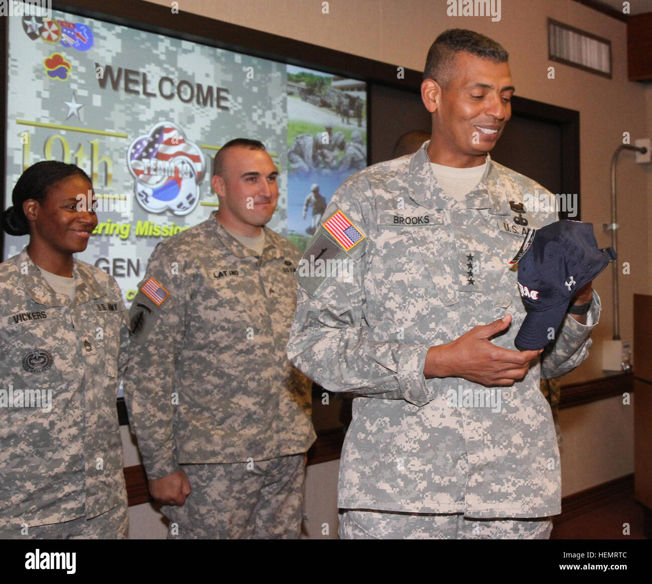 Gen. Vincent K. Brooks, U.S. Army Pacific commanding general, explains ...