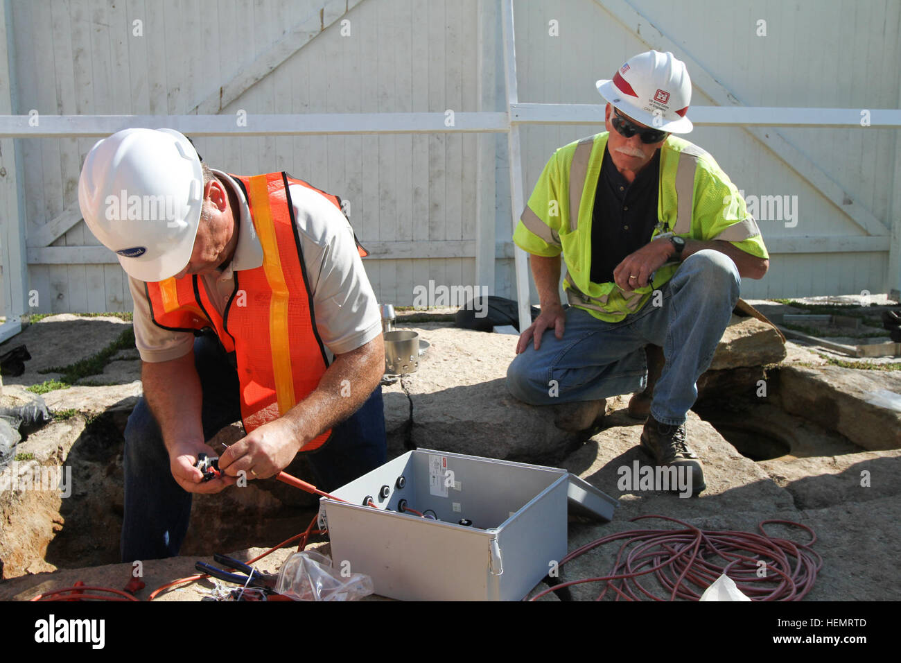 ARLINGTON, Va. -- Dan Fowlkes, a Norfolk District construction ...