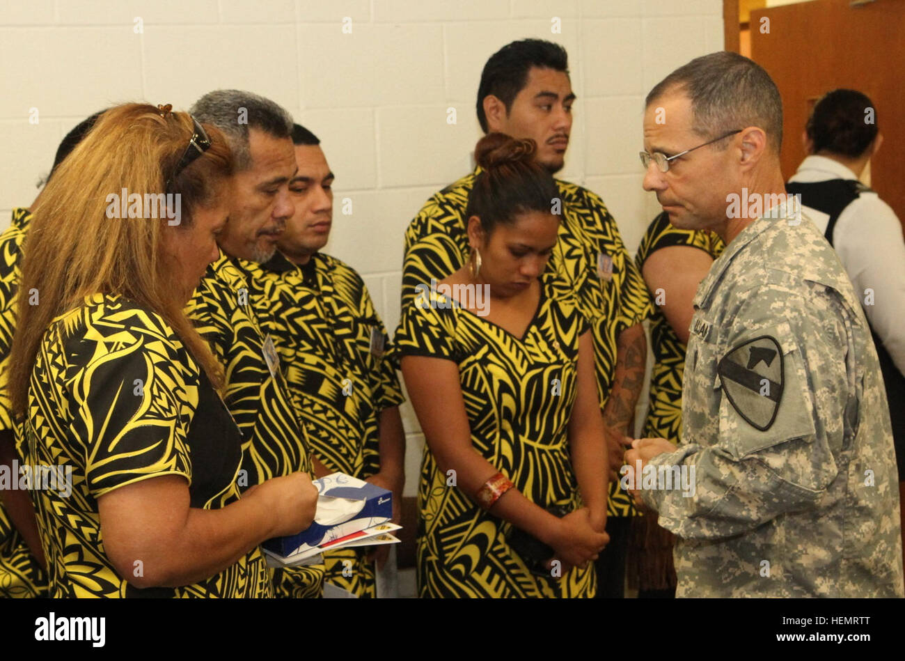 Maj. Gen. Anthony Ierardi (right), the 1st Cavalry Division commanding ...
