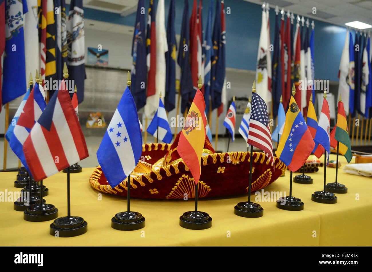 Hispanic Countries Flags High Resolution Stock Photography and Images ...