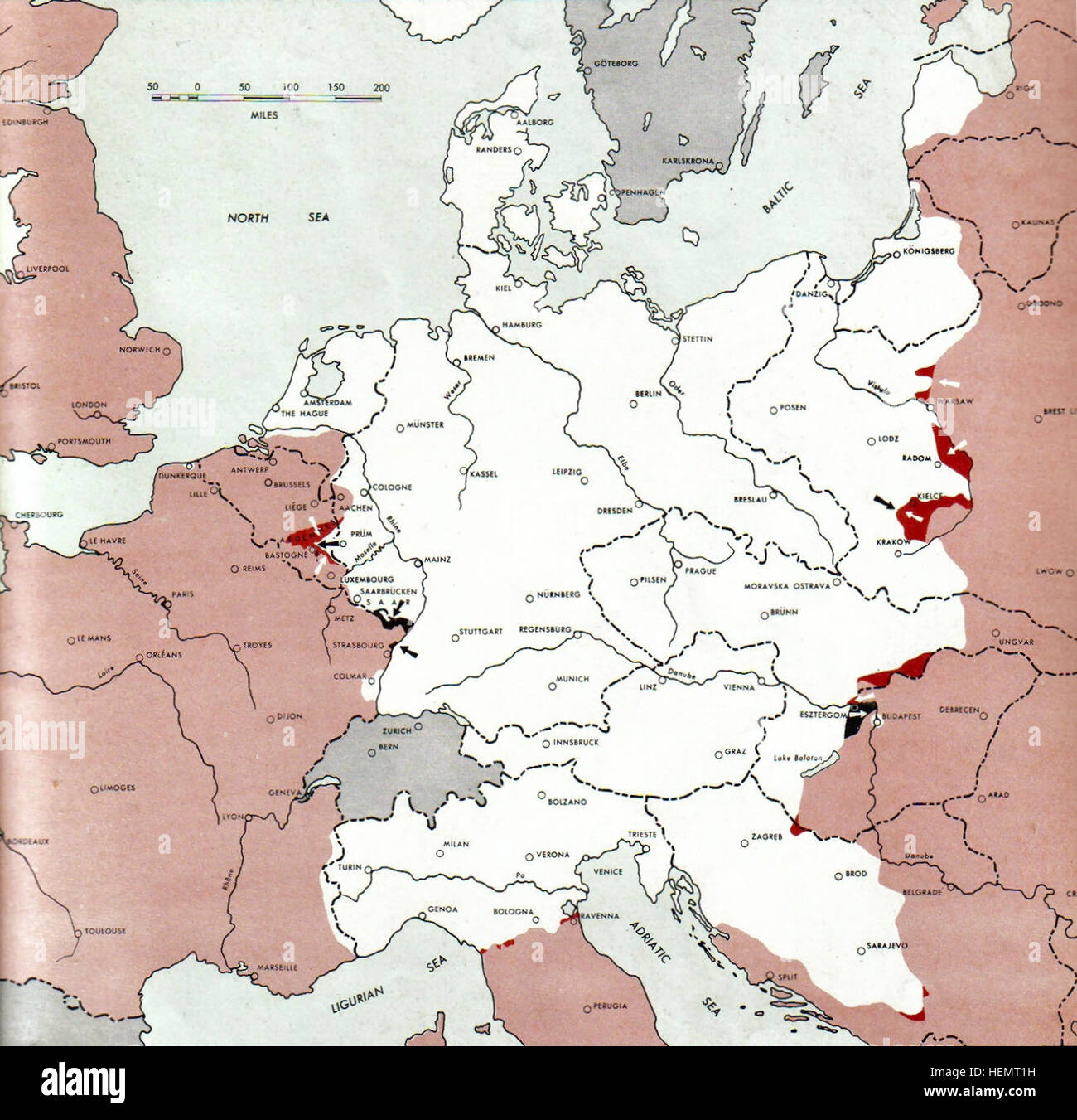 German map wwii hi-res stock photography and images - Alamy