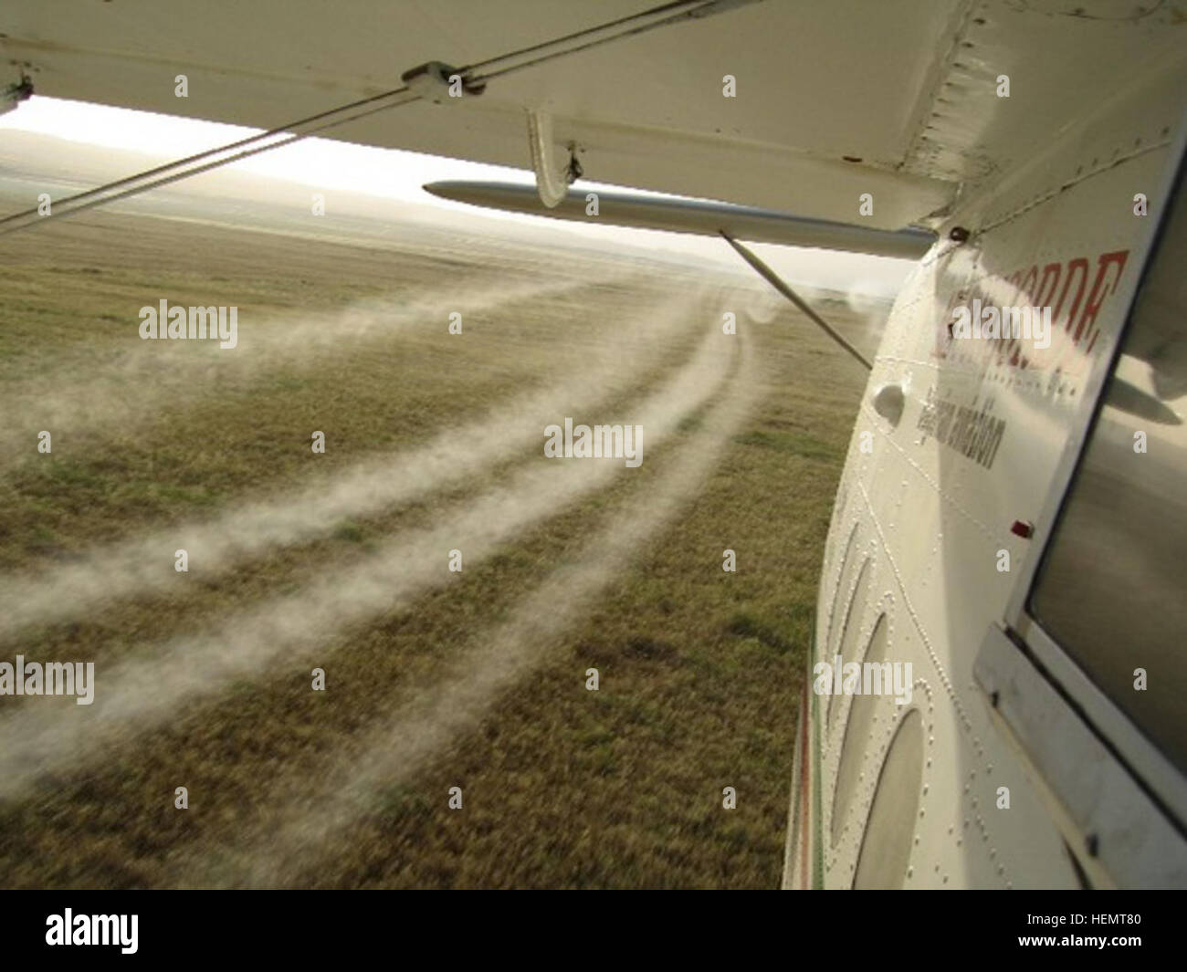 Military plane spraying hi-res stock photography and images - Alamy