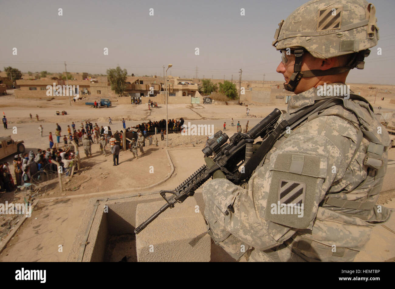 U.S. Army 1st Lt. John Costello from Troop A, 1-10 Battalion, 3rd ...