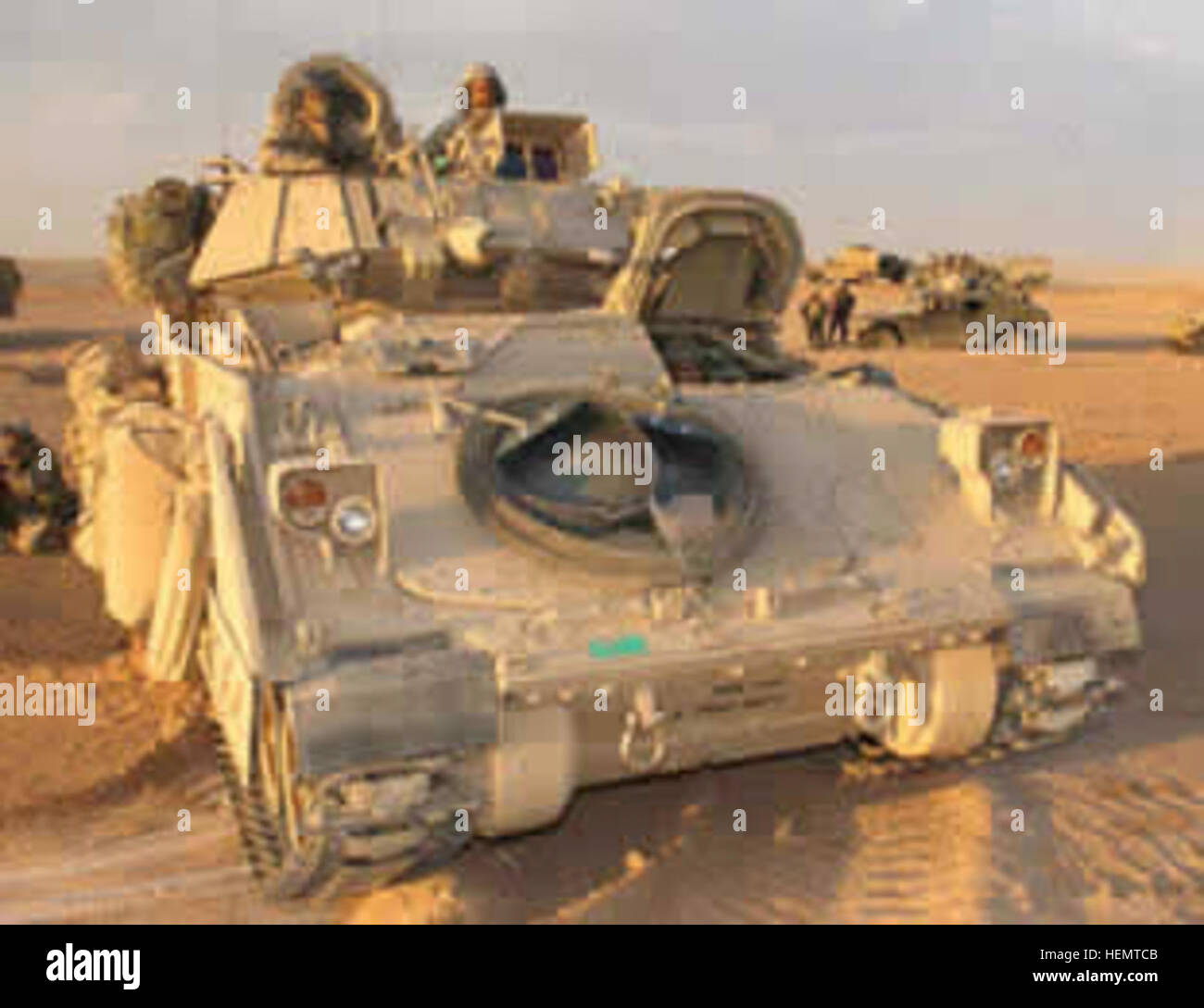 Bradley tank pd army-mil Stock Photo - Alamy