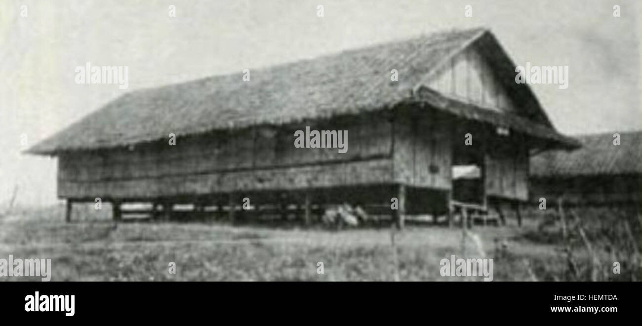 Cabanatuan Prison Hut Stock Photo - Alamy