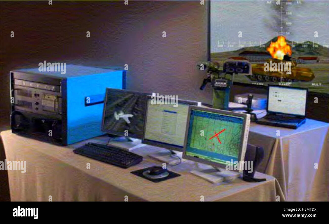 Call For Fire Trainer (CFFT) Kit Stock Photo - Alamy