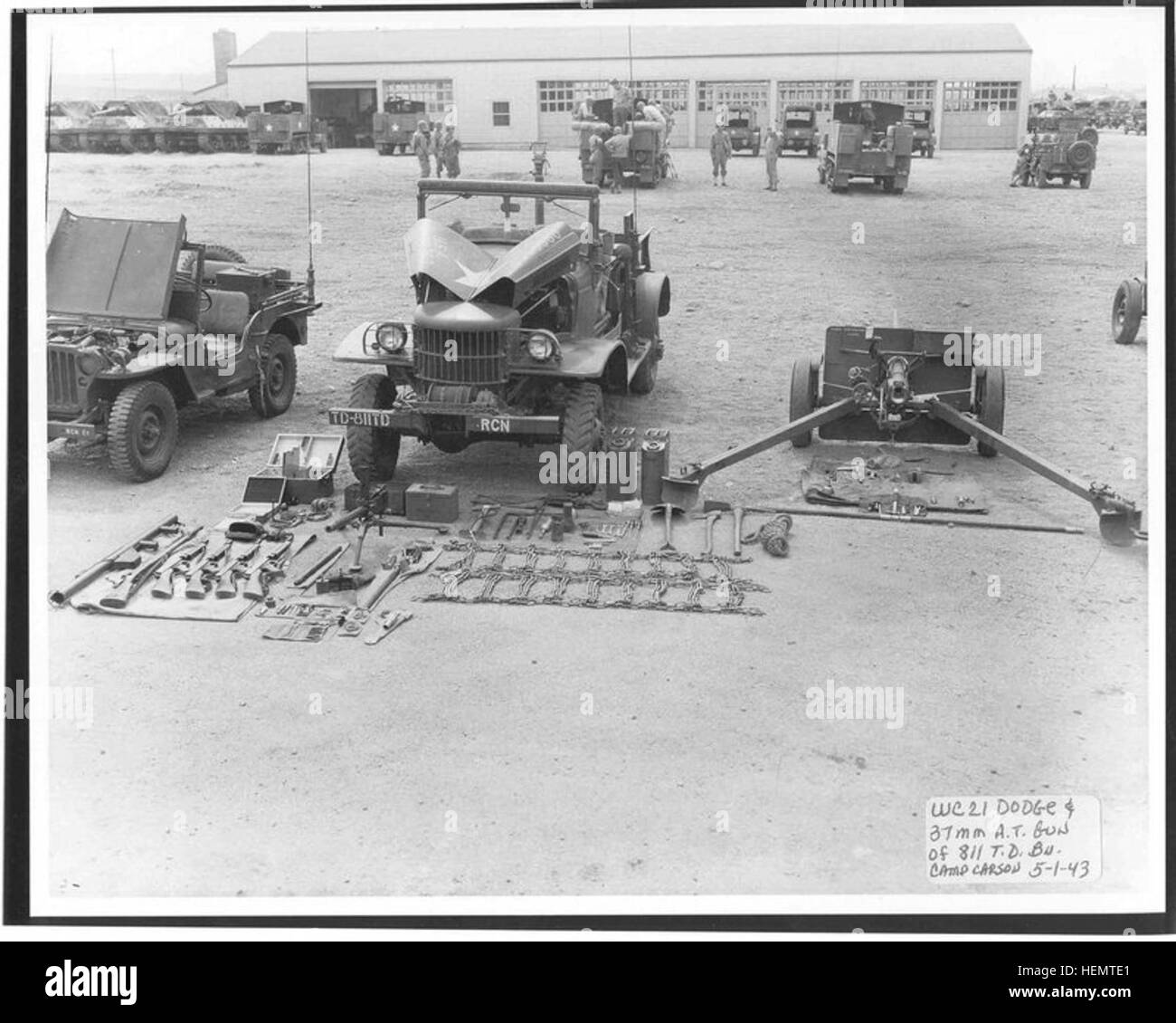 Camp carson 37mm Stock Photo - Alamy