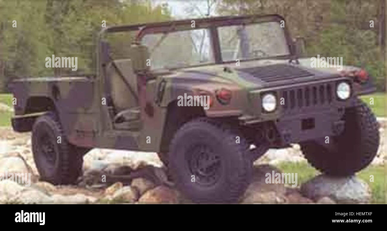 HMMWV expanded cap M1113 Stock Photo - Alamy